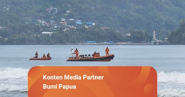 Korban Tenggelam Di Pantai Holtekamp Jayapura Belum Ditemukan